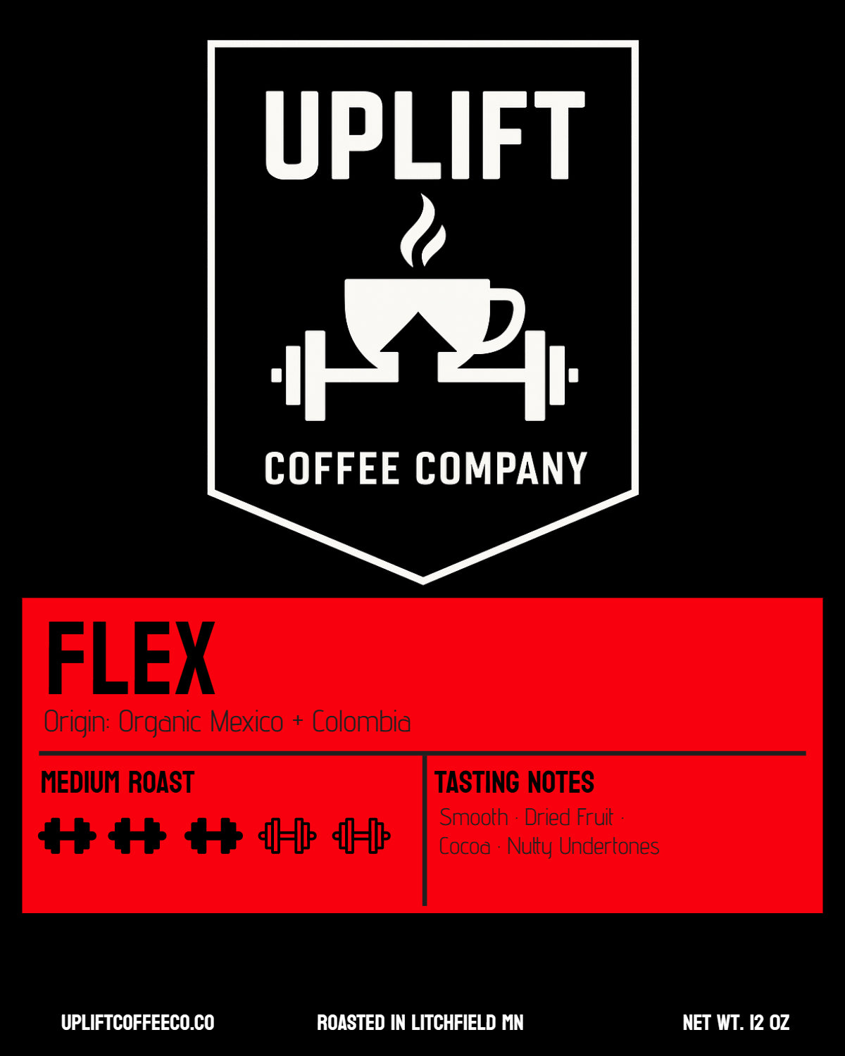 Flex - Organic Blend - Medium Roast – Uplift Coffee Company